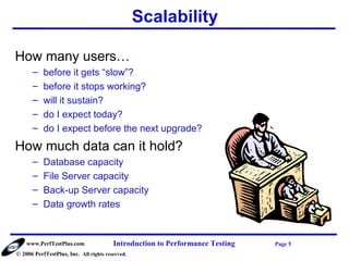 Perf Intro Ppt | PPT