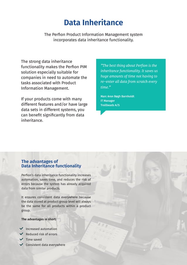 Data Inheritance with Perfion PIM | PDF