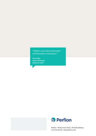 Data Inheritance with Perfion PIM | PDF