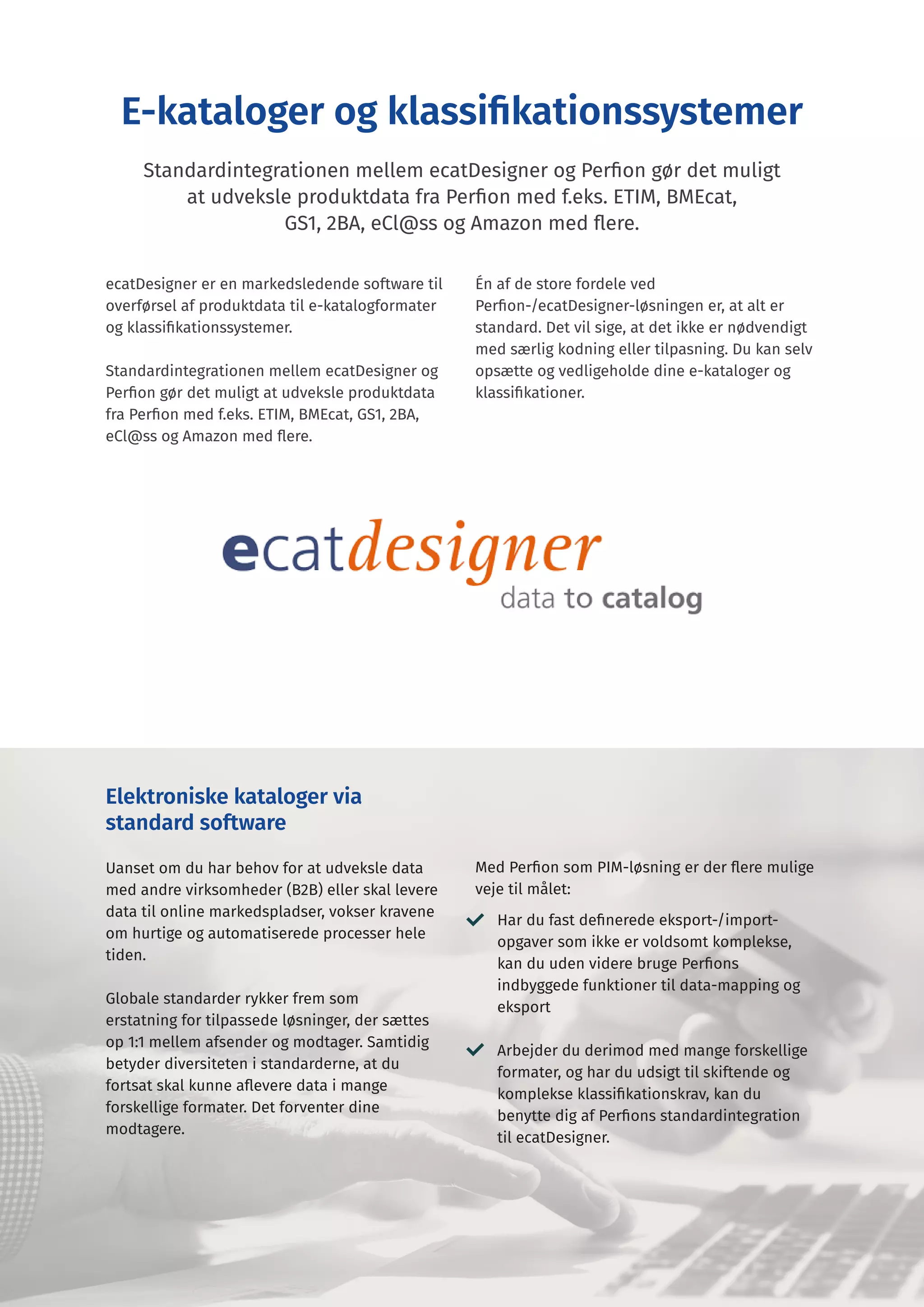 E-kataloger og klassifikationssystemer med Perfion PIM | PDF