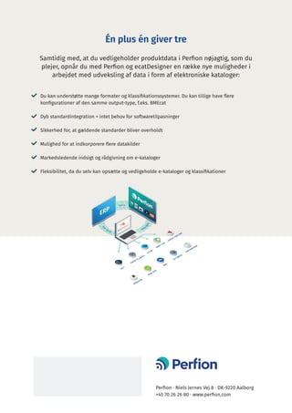 E-kataloger og klassifikationssystemer med Perfion PIM | PDF