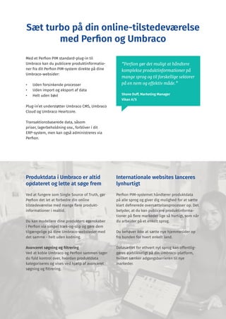 Perfion PIM og Umbraco | PDF