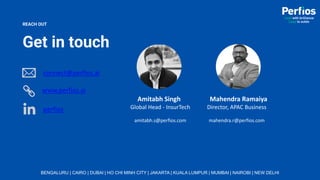 Perfios Technology Solutions – Insurtech Innovation Award 2024 | PPTX