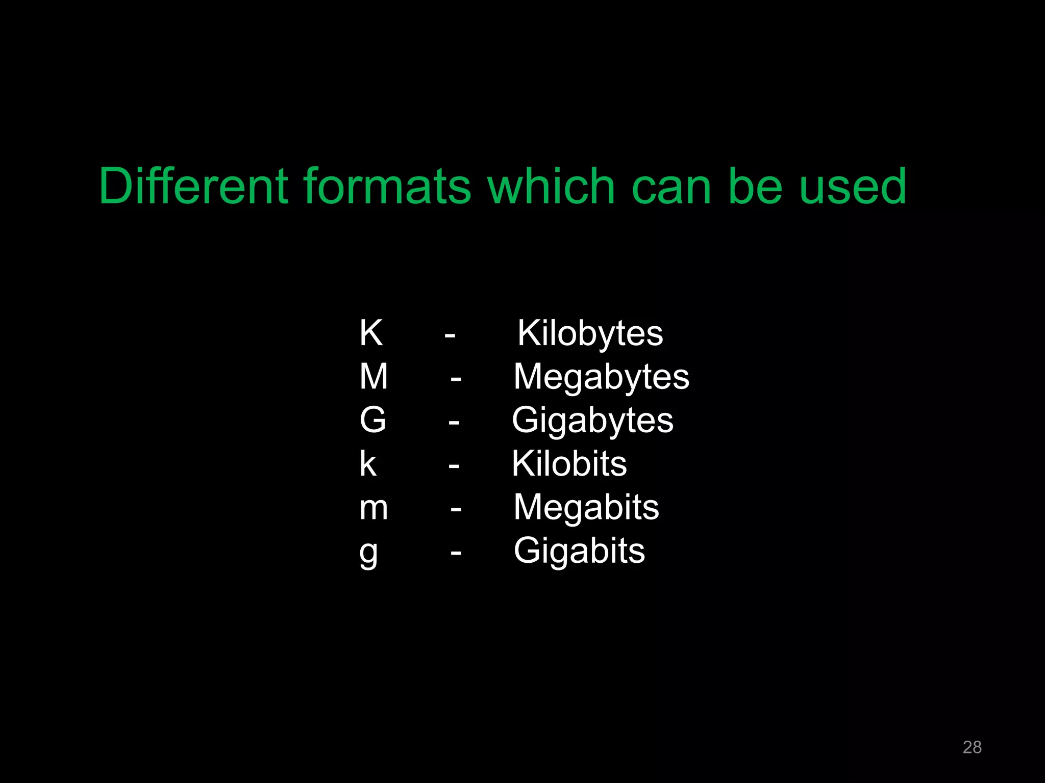 Network Performance Measurement Using Iperf Pptx Computer Networking Computing