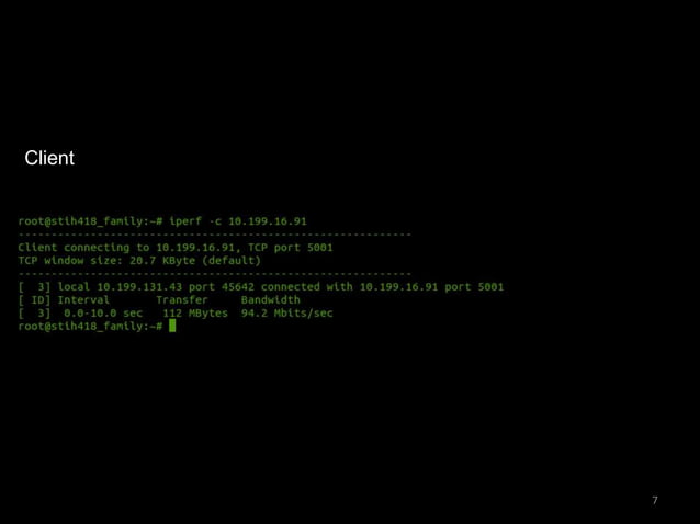 Network Performance Measurement Using Iperf Ppt