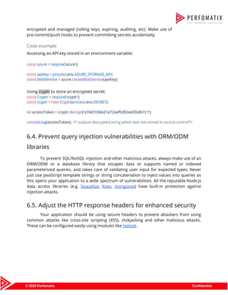 Perfomatix - NodeJS Coding Standards | PDF