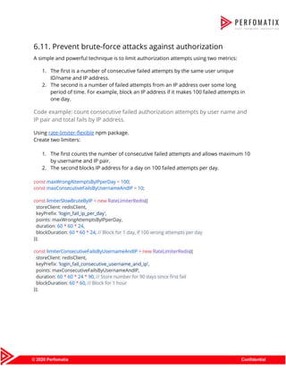 Perfomatix - NodeJS Coding Standards | PDF