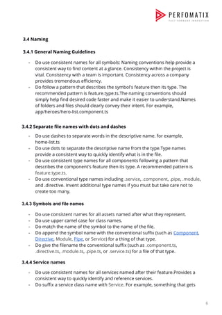 Angular Best Practices - Perfomatix | PDF