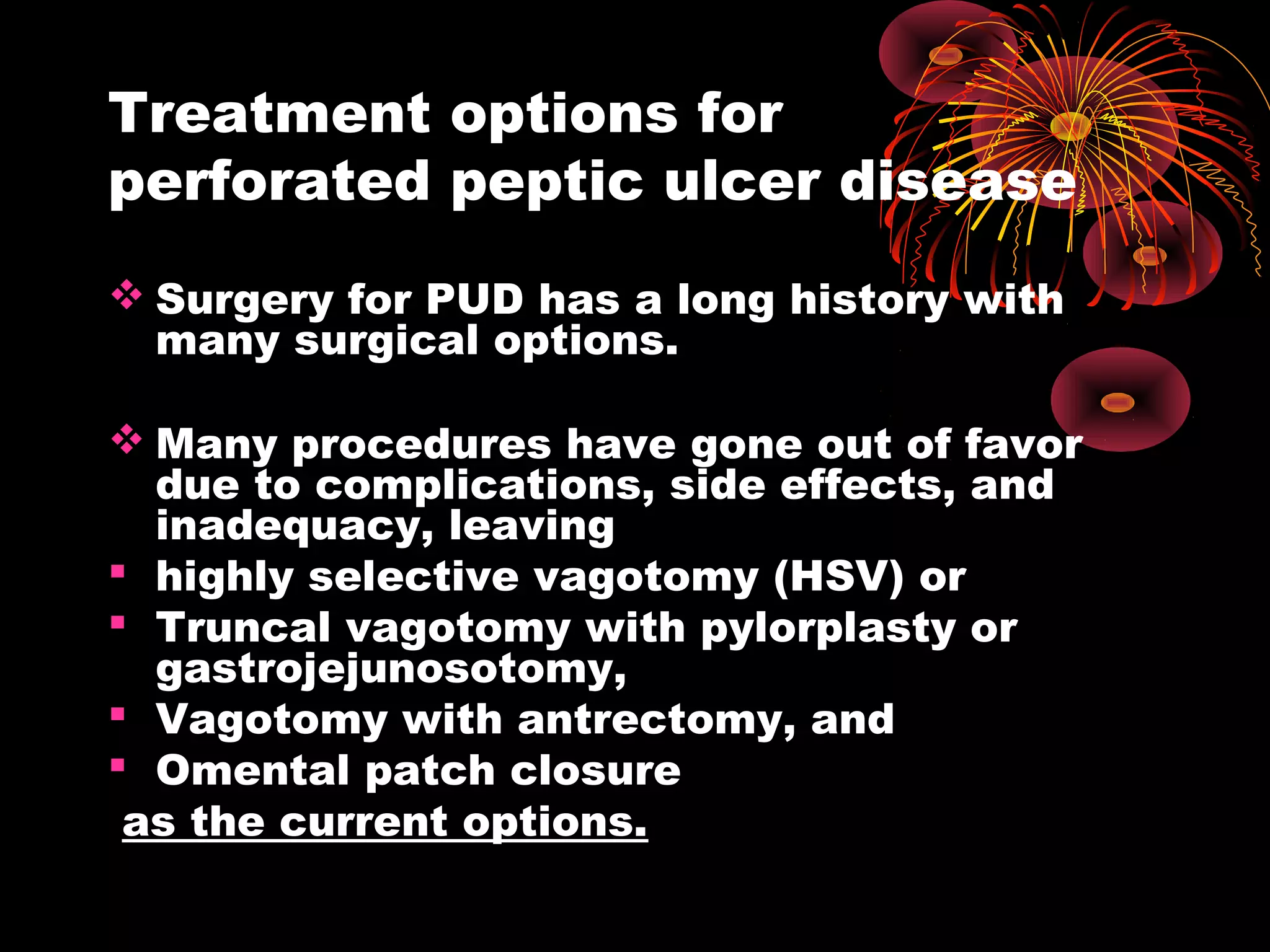 Perforated peptic ulcers | PPT