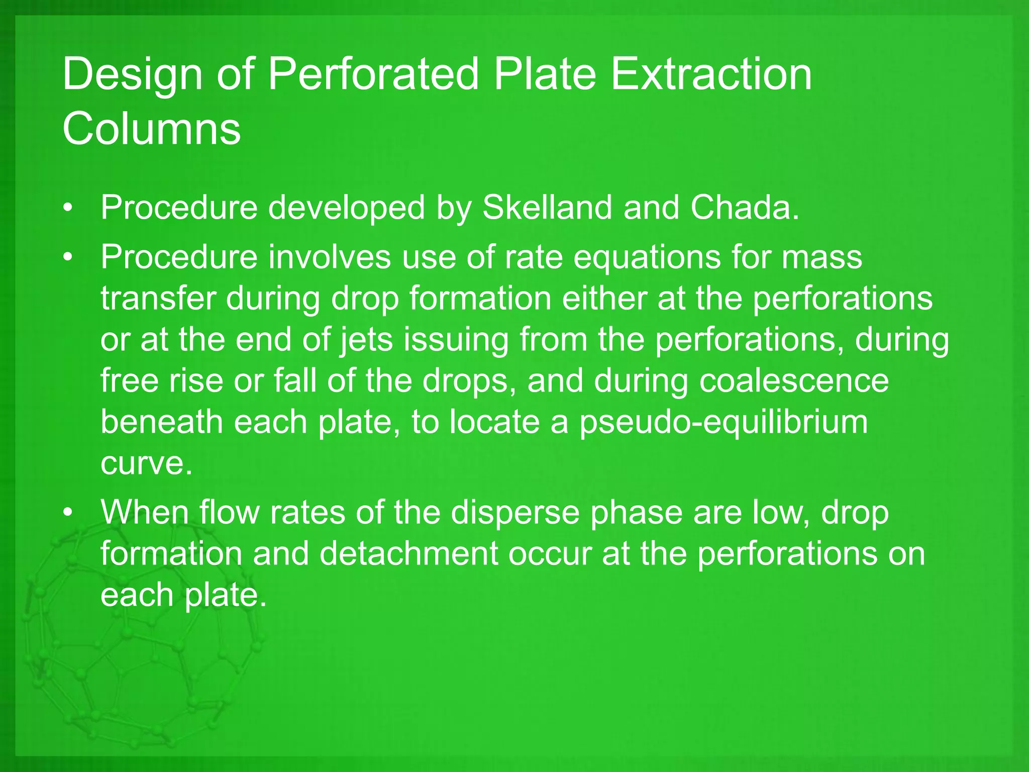 Perforated plate column - LLE Equipment | PPTX