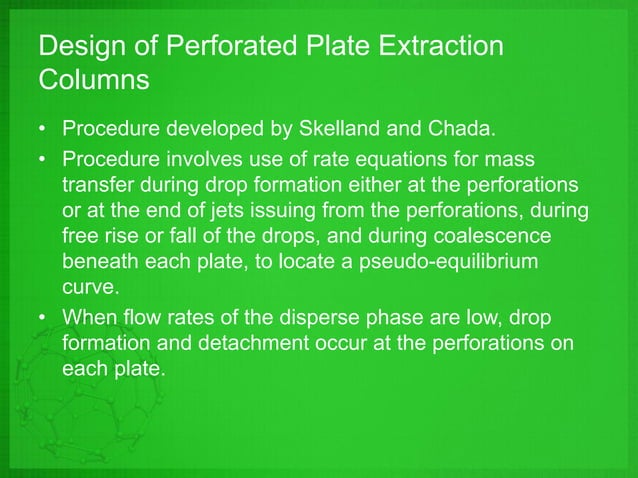 Perforated plate column - LLE Equipment | PPTX | Physics | Science