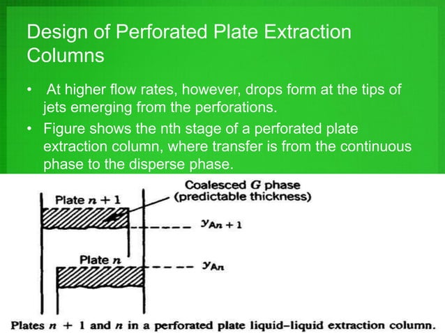 Perforated plate column - LLE Equipment | PPTX | Physics | Science