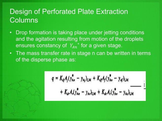 Perforated plate column - LLE Equipment | PPTX | Physics | Science