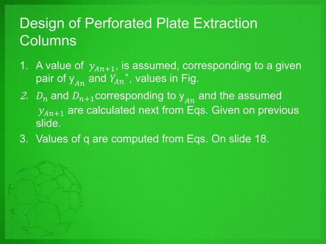 Perforated plate column - LLE Equipment | PPTX | Physics | Science