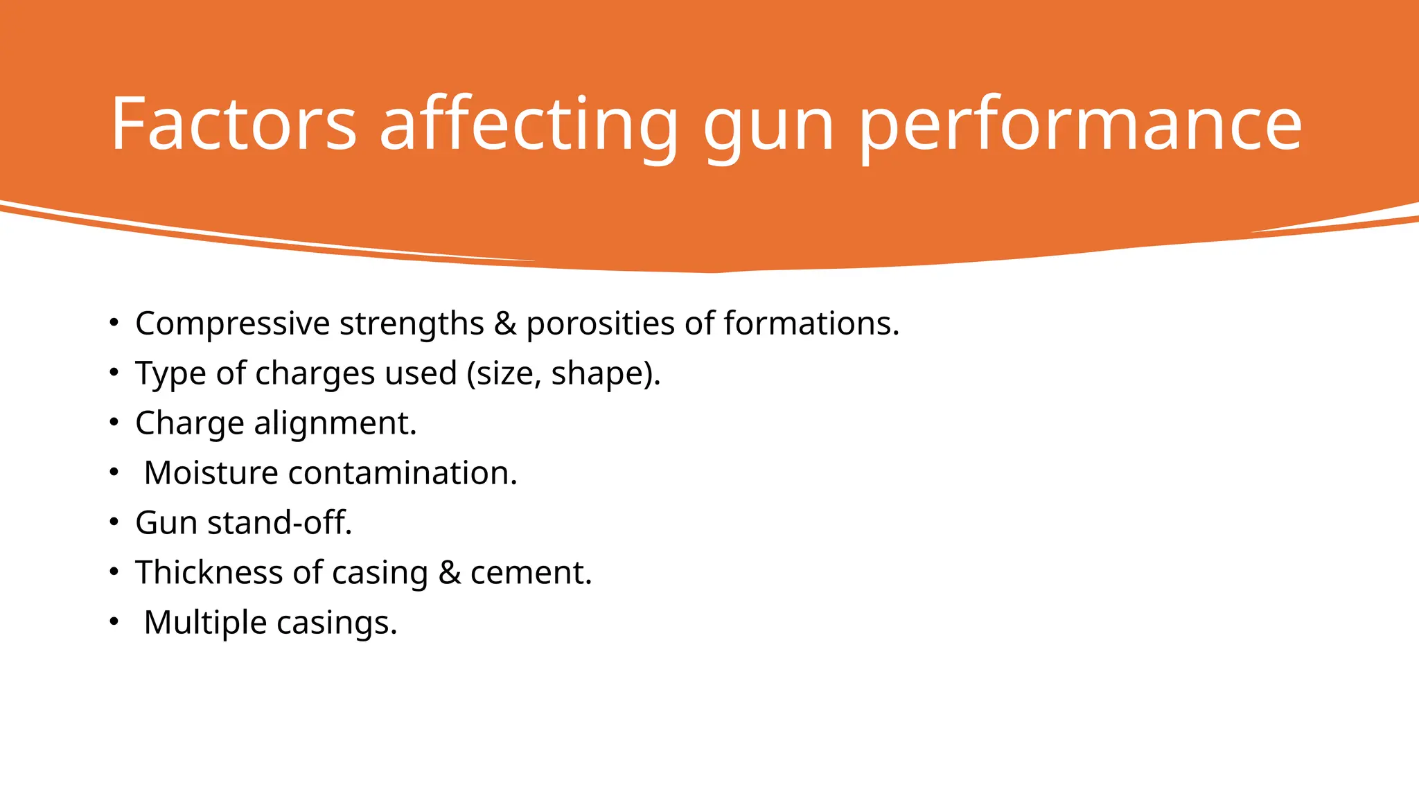 PERFORATING GUN and drilling technique and types of gun | PPTX