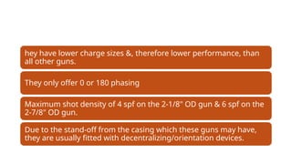 PERFORATING GUN and drilling technique and types of gun | PPT