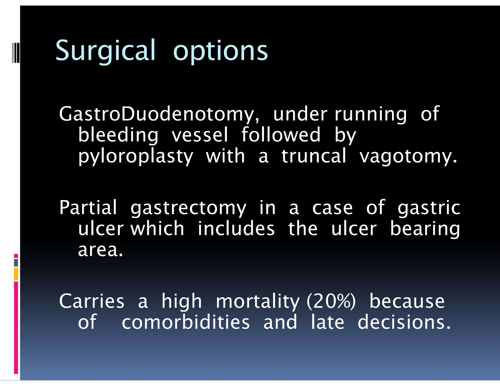 Perforation of Peptic Ulcer - Surgical Approach | PDF