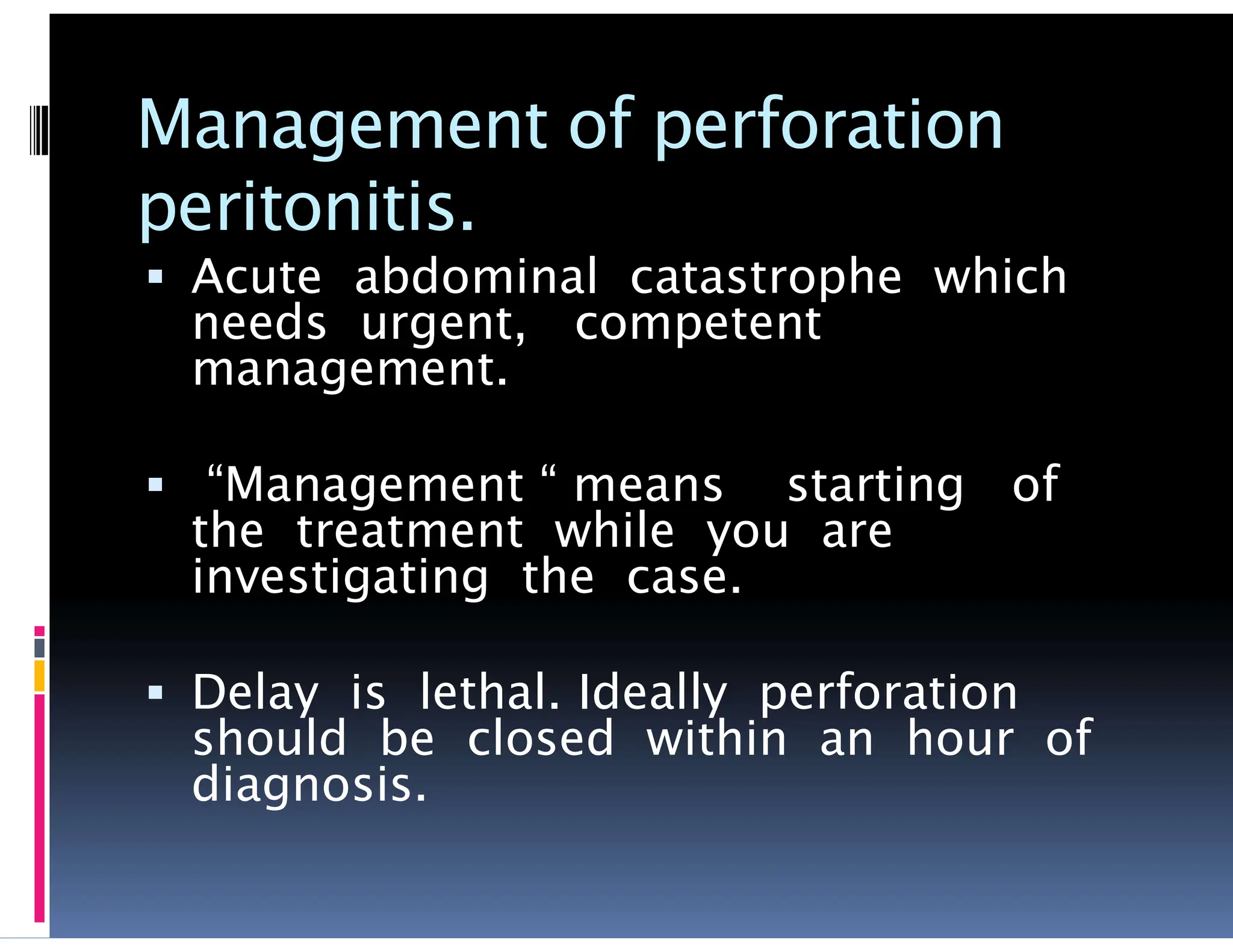 Perforation of Peptic Ulcer - Surgical Approach | PDF