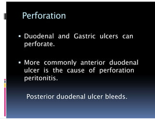 Perforation of Peptic Ulcer - Surgical Approach | PDF
