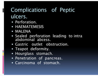 Perforation of Peptic Ulcer - Surgical Approach | PDF