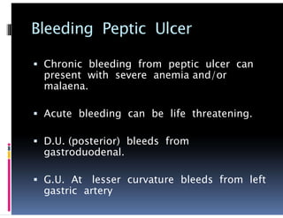 Perforation of Peptic Ulcer - Surgical Approach | PDF