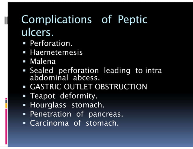 Perforation of Peptic Ulcer - Surgical Approach | PDF | Digestive ...