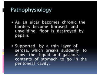 Perforation of Peptic Ulcer - Surgical Approach | PDF