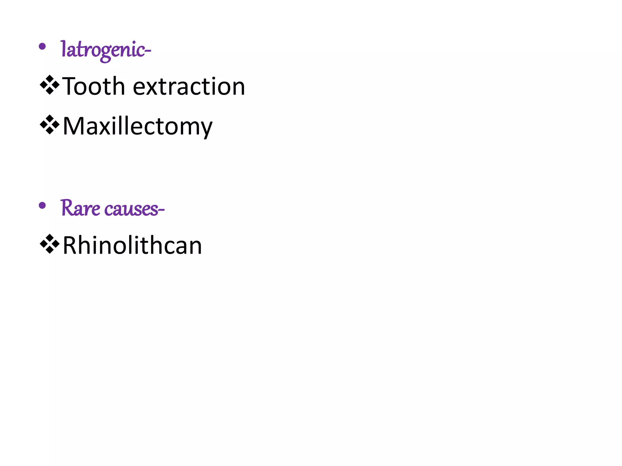 Perforation of palate | PPTX