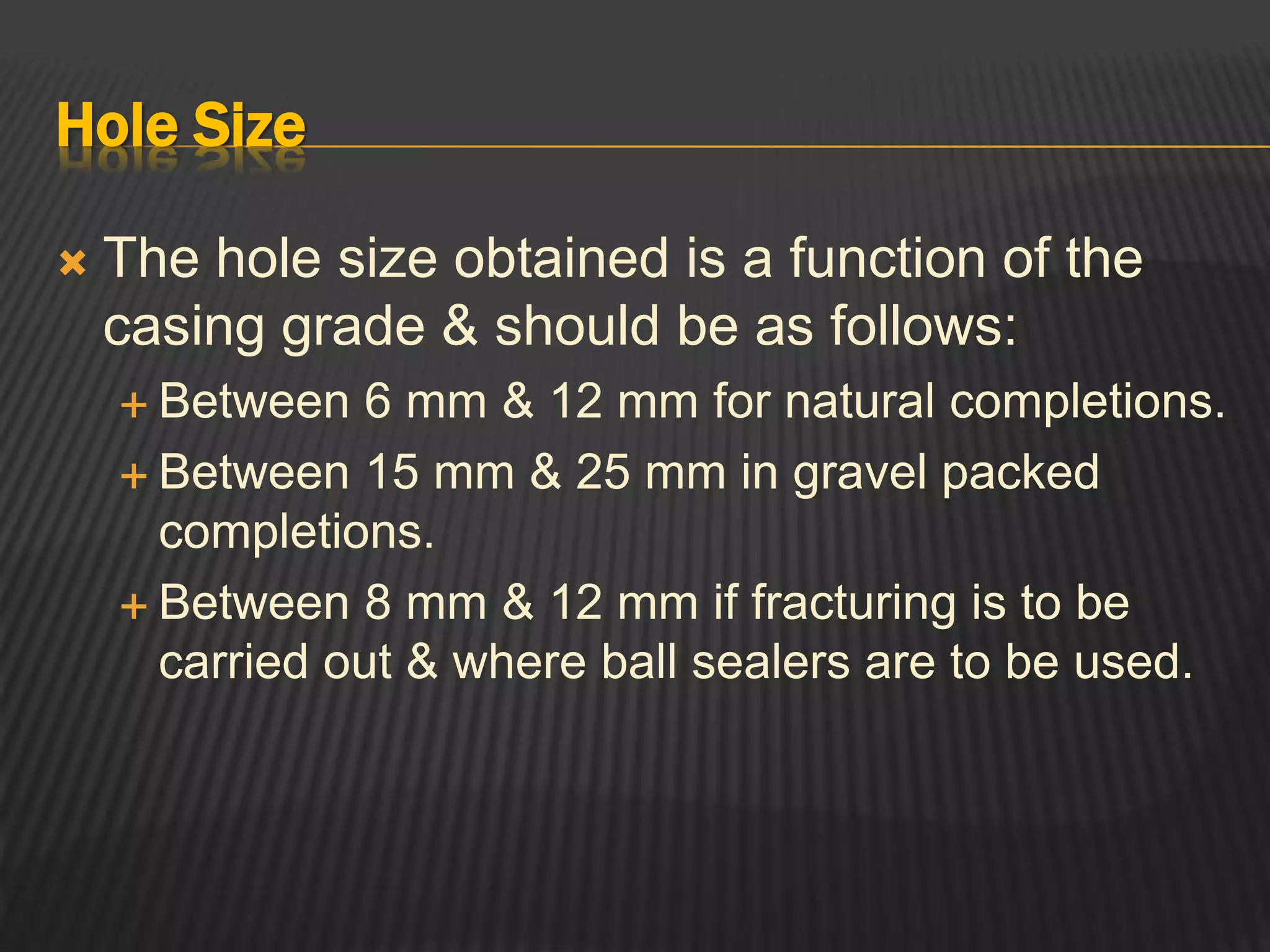 Petroleum Production Engineering - Perforation | PPTX