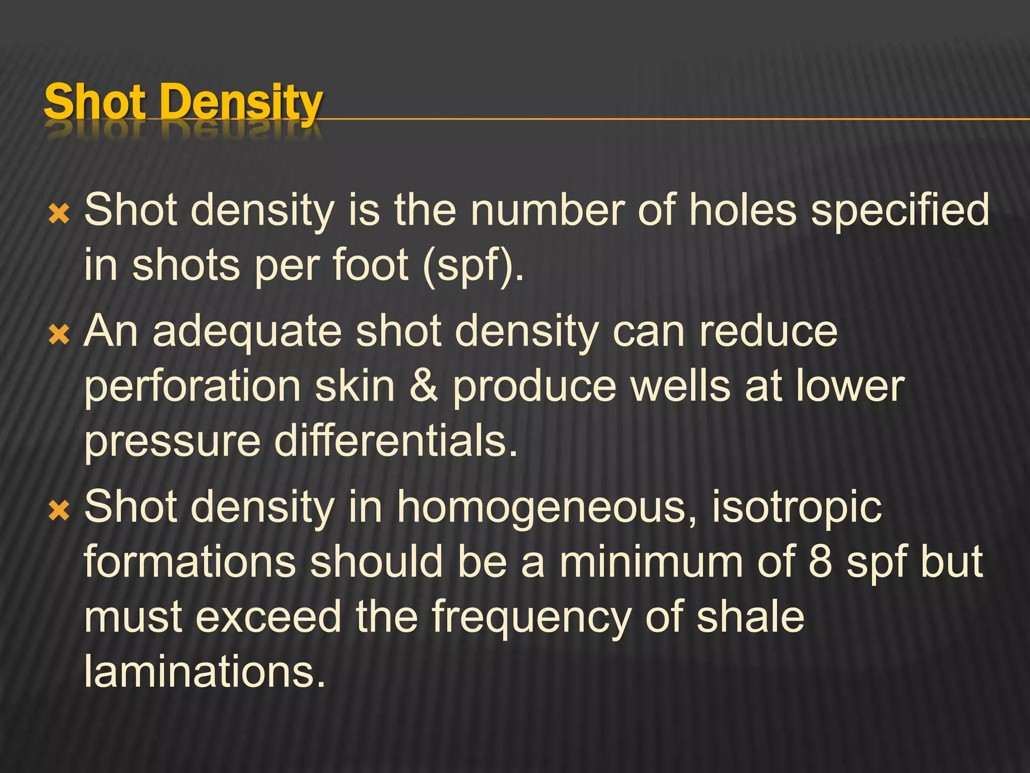 Petroleum Production Engineering - Perforation | PPTX