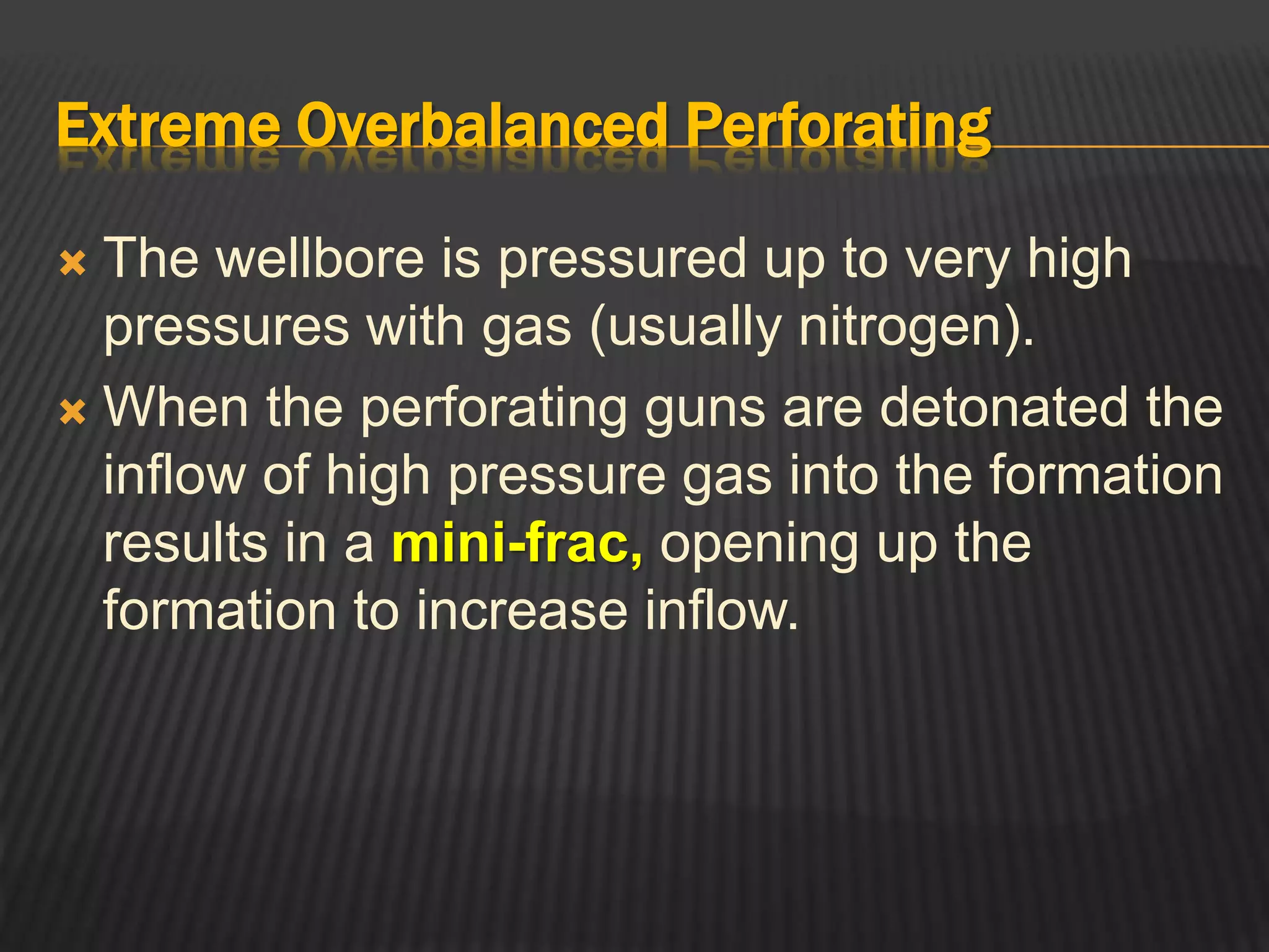 Petroleum Production Engineering - Perforation | PPTX