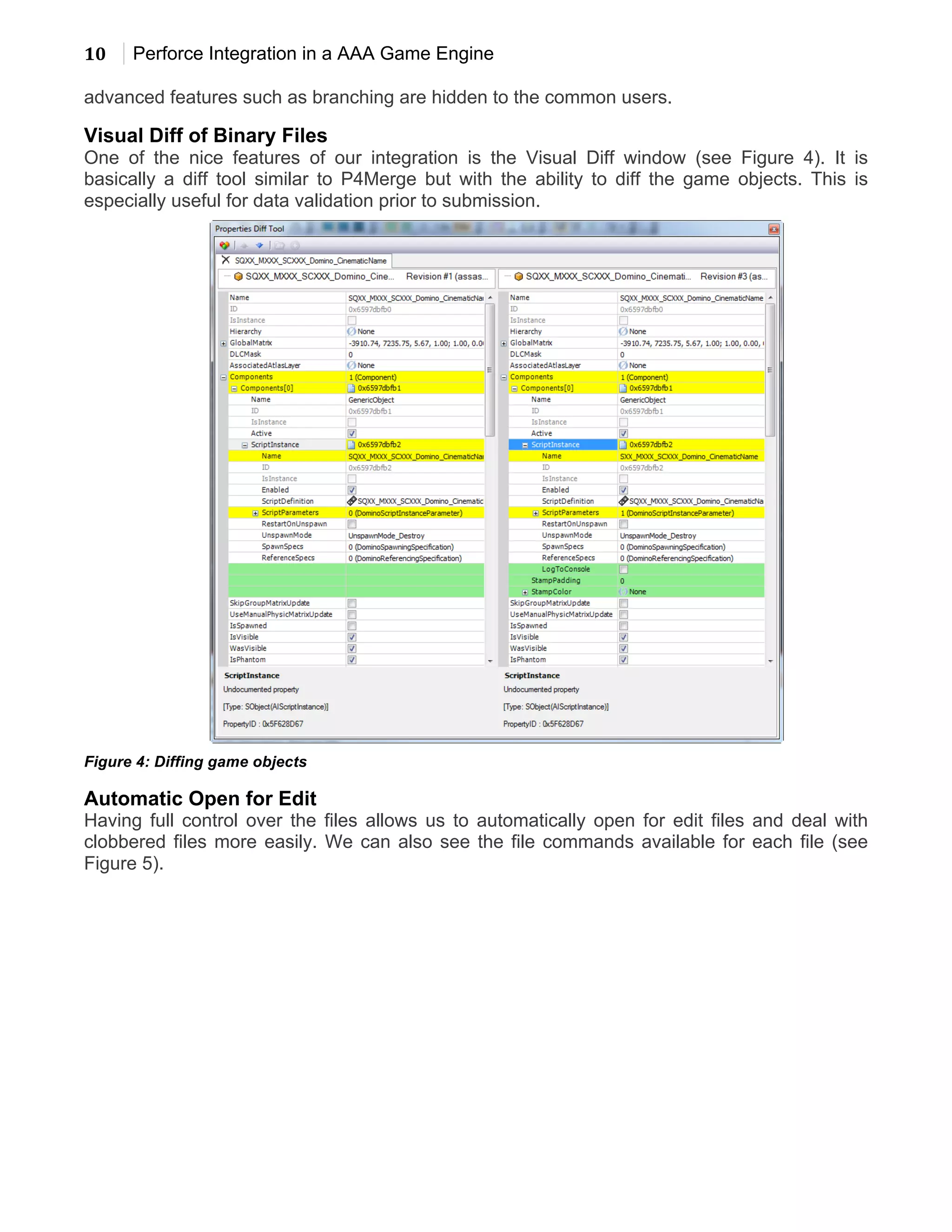[Ubisoft] Perforce Integration in a AAA Game Engine | PDF