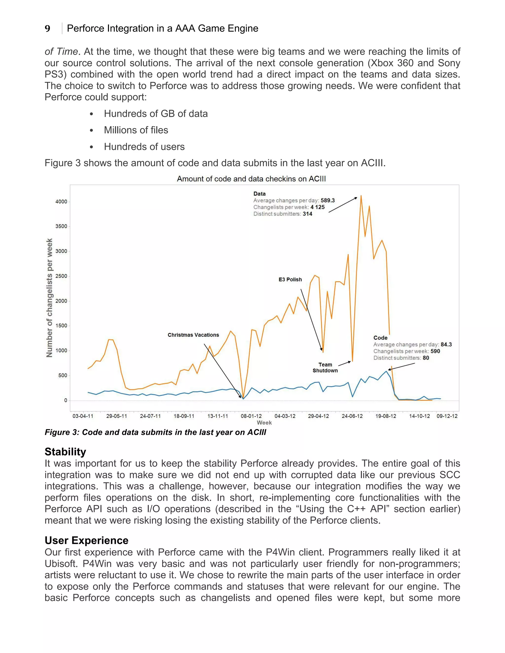 [Ubisoft] Perforce Integration in a AAA Game Engine | PDF
