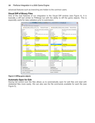 [Ubisoft] Perforce Integration in a AAA Game Engine | PDF