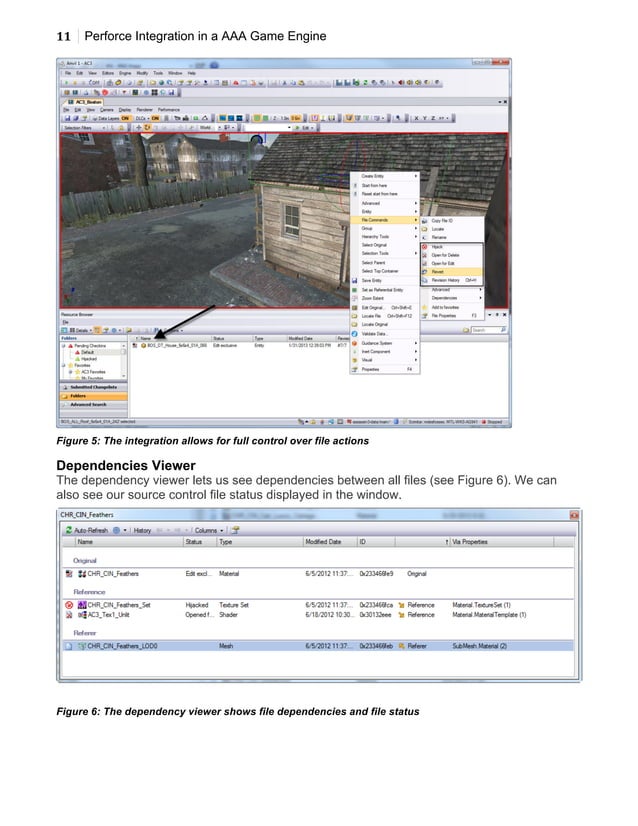 [Ubisoft] Perforce Integration in a AAA Game Engine | PDF