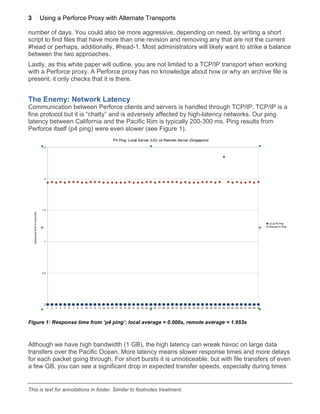 [Lucas Films] Using a Perforce Proxy with Alternate Transports | PDF