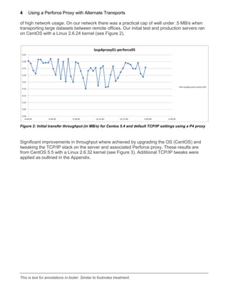[Lucas Films] Using a Perforce Proxy with Alternate Transports | PDF