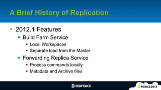 [Perforce] Replication - Read Only Installs to Fully Filtered Forwarding | PDF