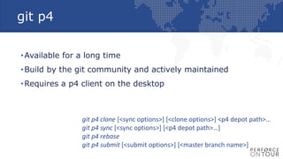 Embracing Git and Distributed Teams | PPT