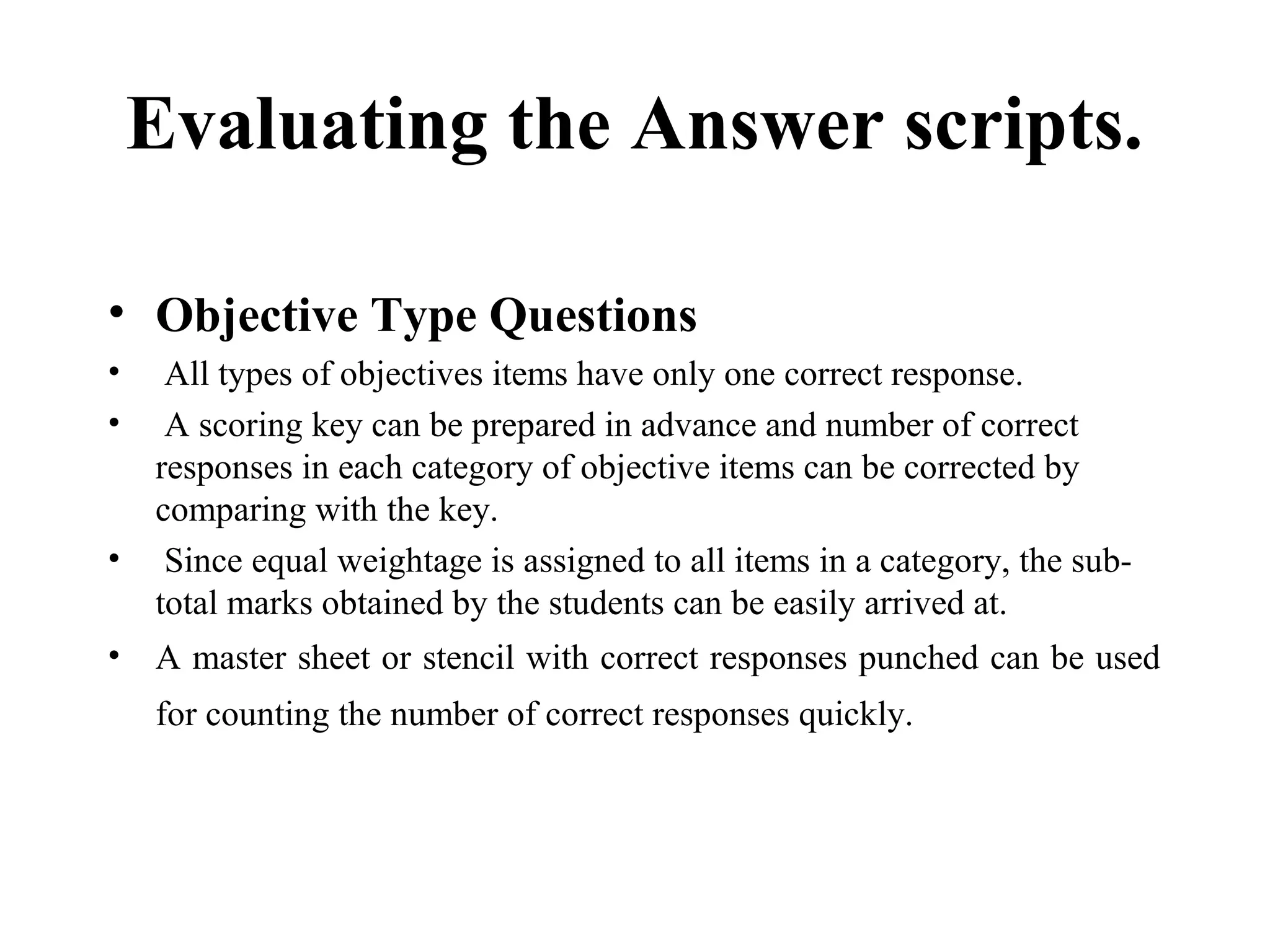 Question Paper Setting | PPT