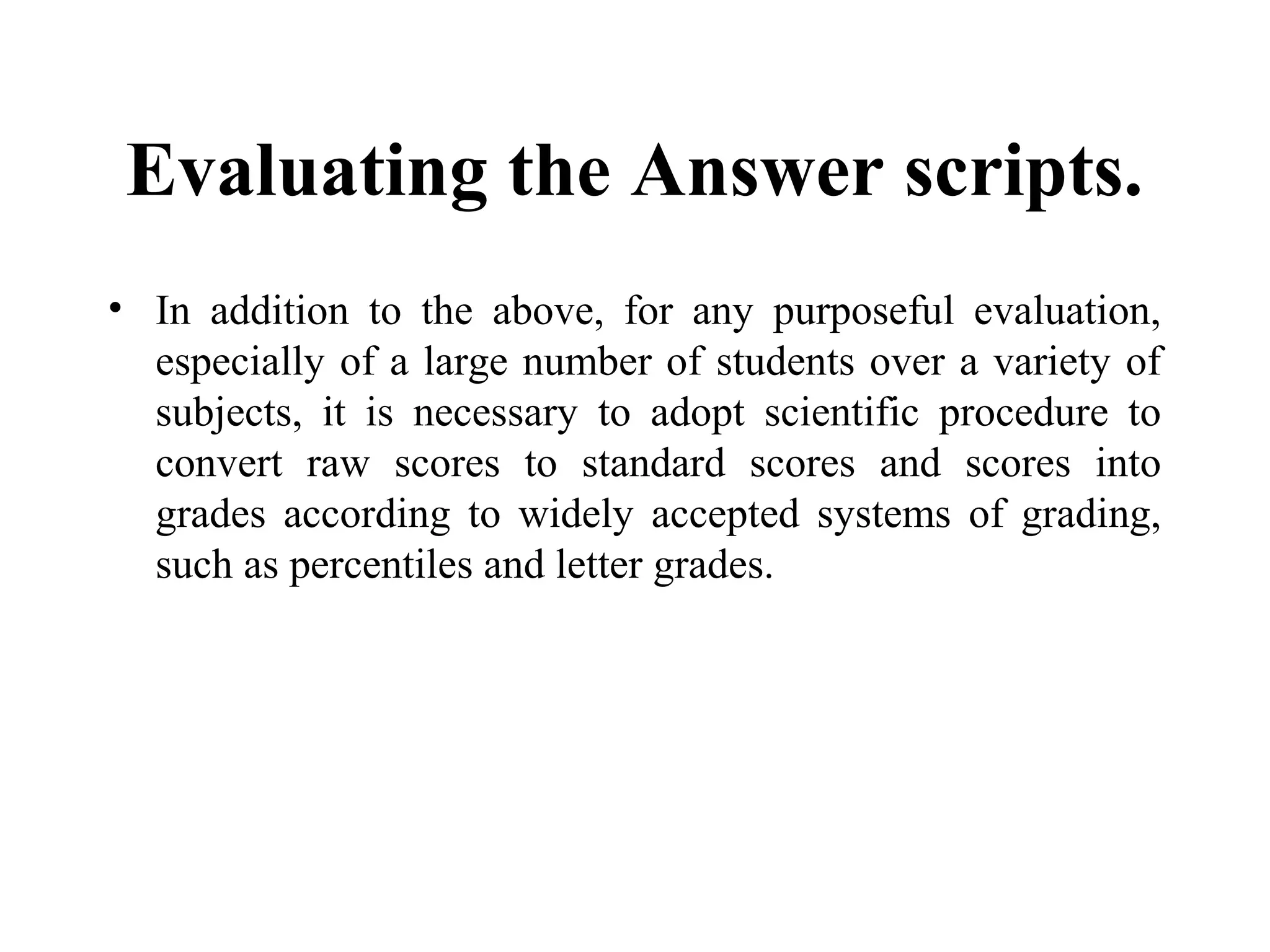 Question Paper Setting | PPT