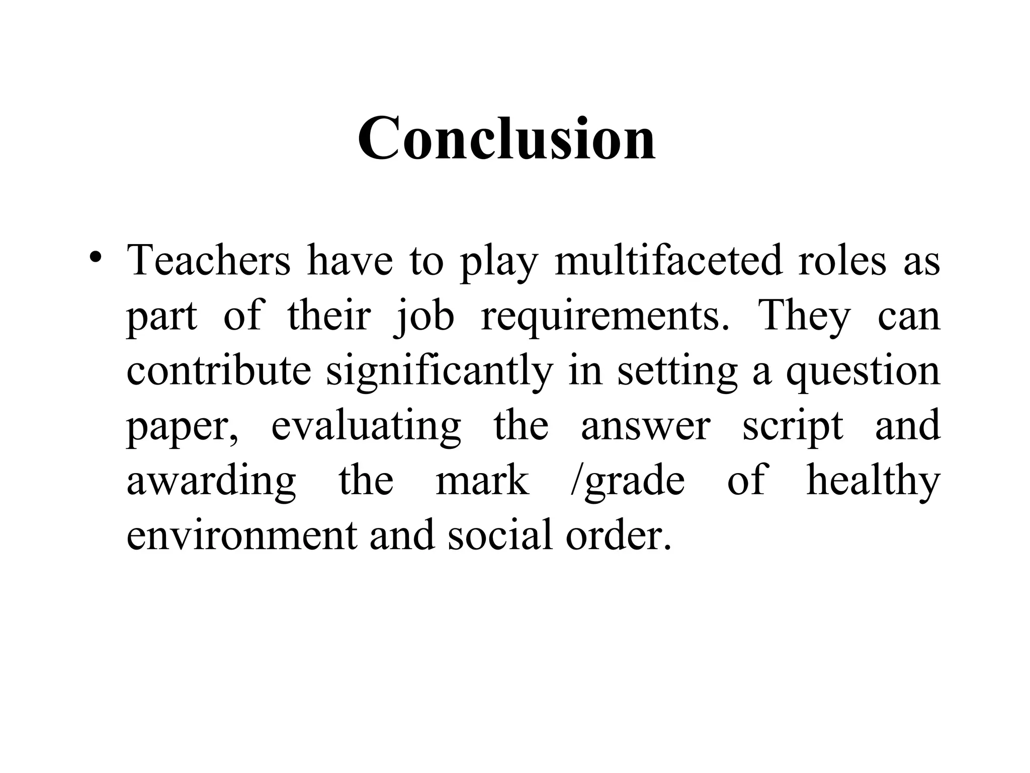 Question Paper Setting | PPT