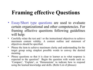 Question Paper Setting | PPT