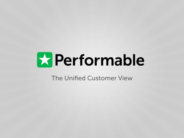 The Unified Customer View | PPT