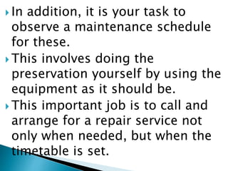 Perform After Care Activities for Tools,.pptx