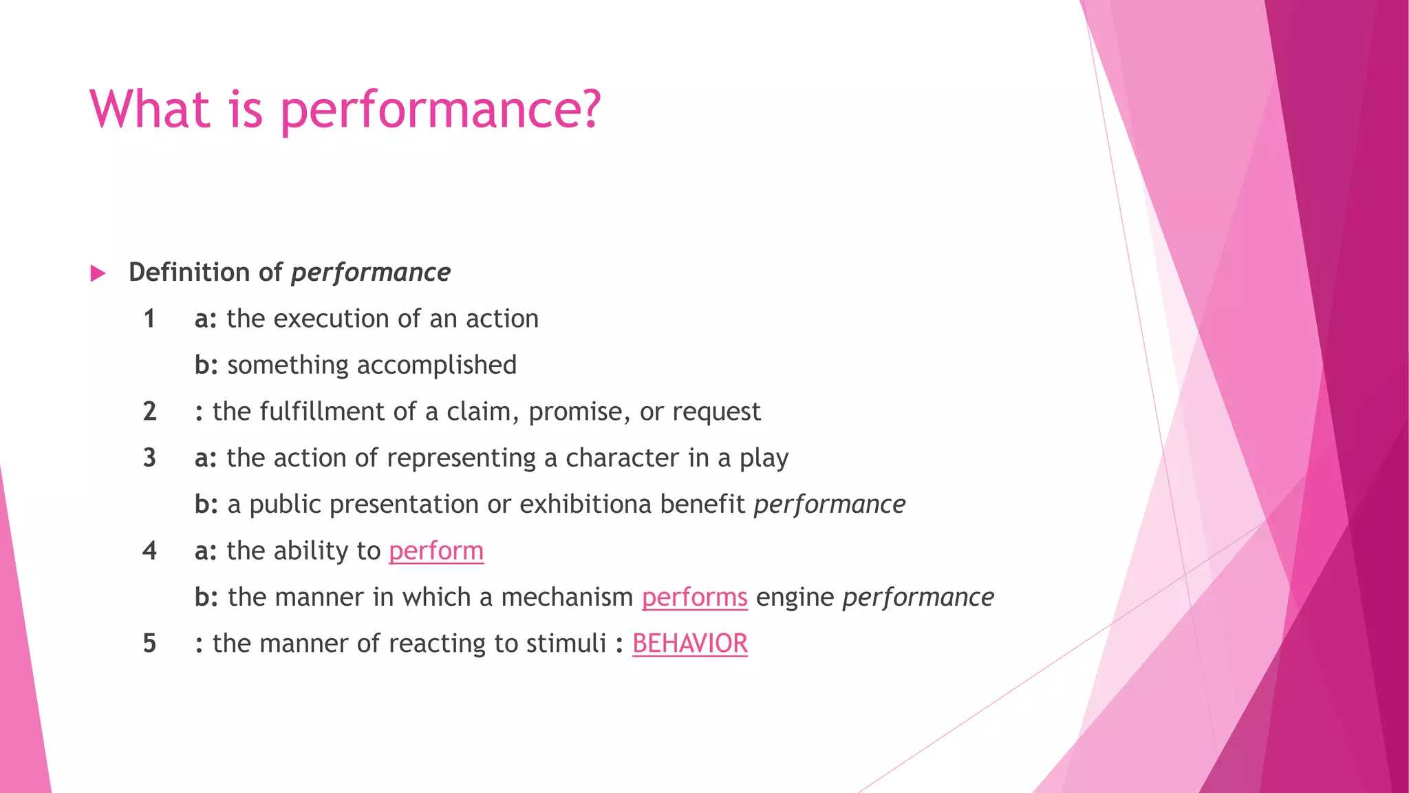 Performance | PPTX
