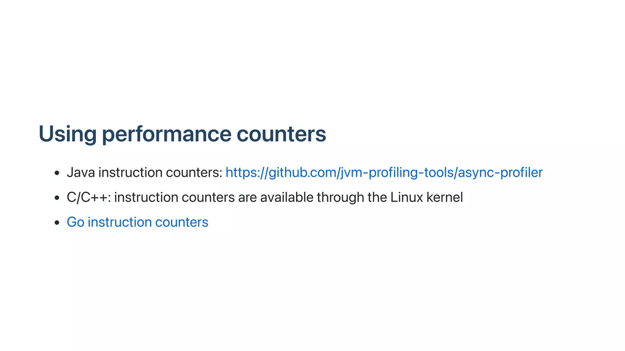 Accurate and efficient software microbenchmarks | PPT