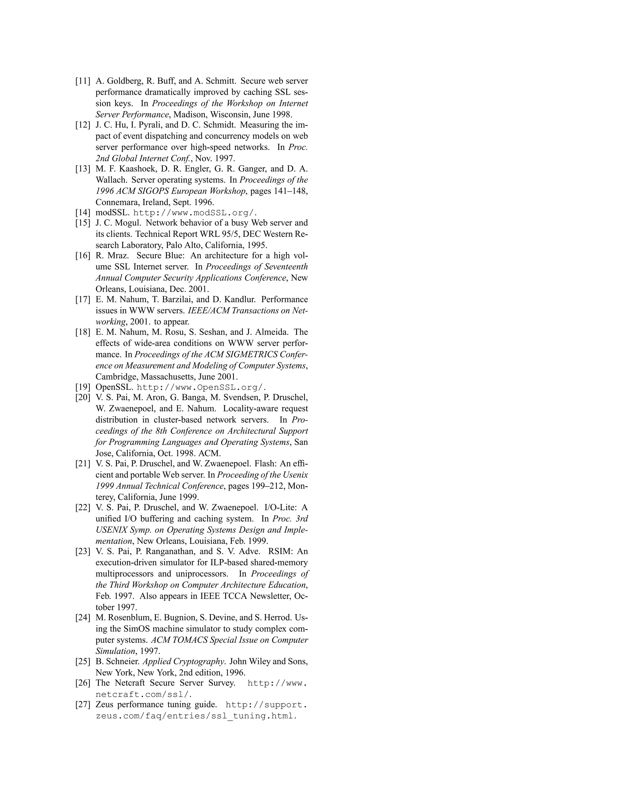 Performance Analysis Of Tls Web Servers Pdf