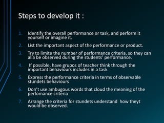 Performance based-assessment | PPT