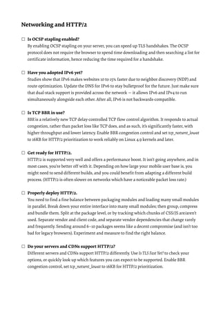 Front-End Performance Checklist 2020 | PDF | Web Development | Internet